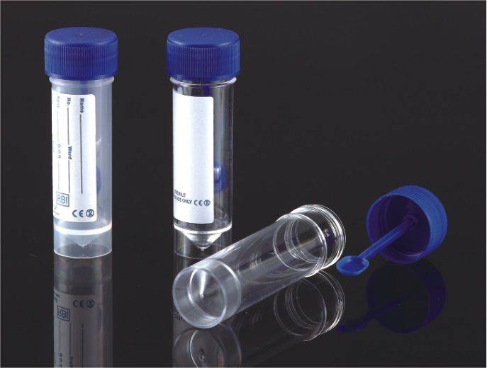 30ml Universal Container With Spoon Polystyrene Plain Label