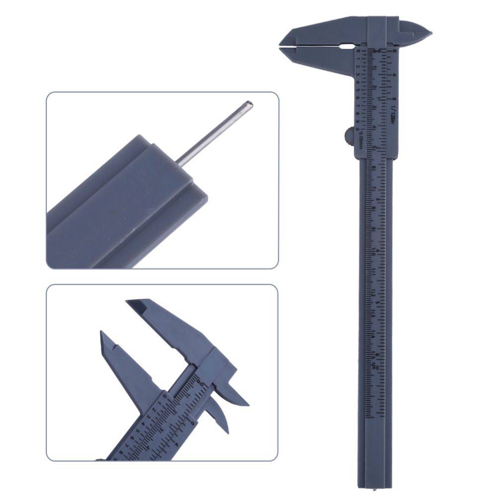 Plastic Caliper without dial for both mm's and inches